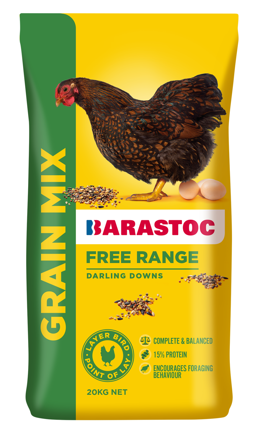 Barastoc Free Range Grain Mix 20kg