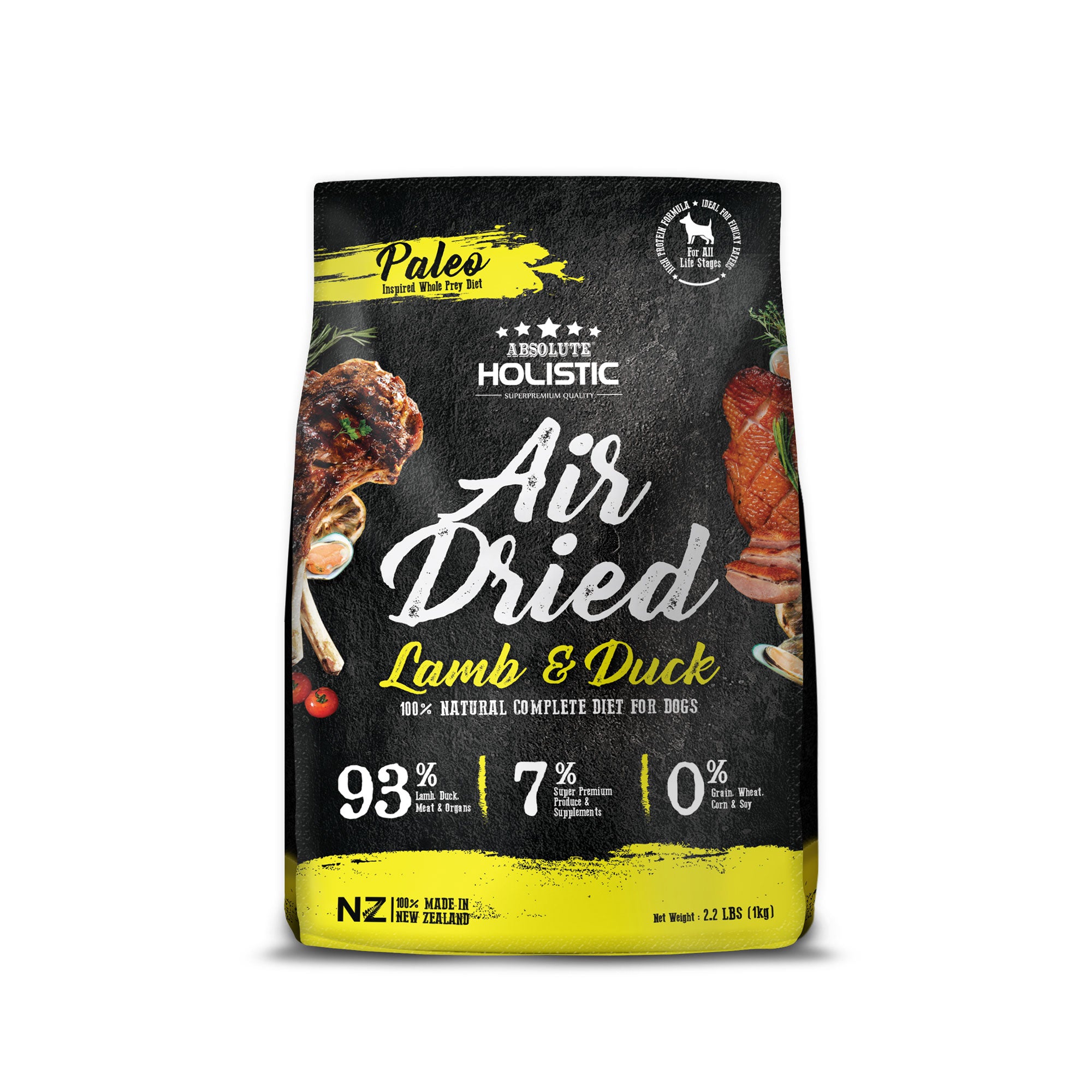 Absolute Holistic's Lamb & Duck - A Woof-Worthy Gourmet Mix!