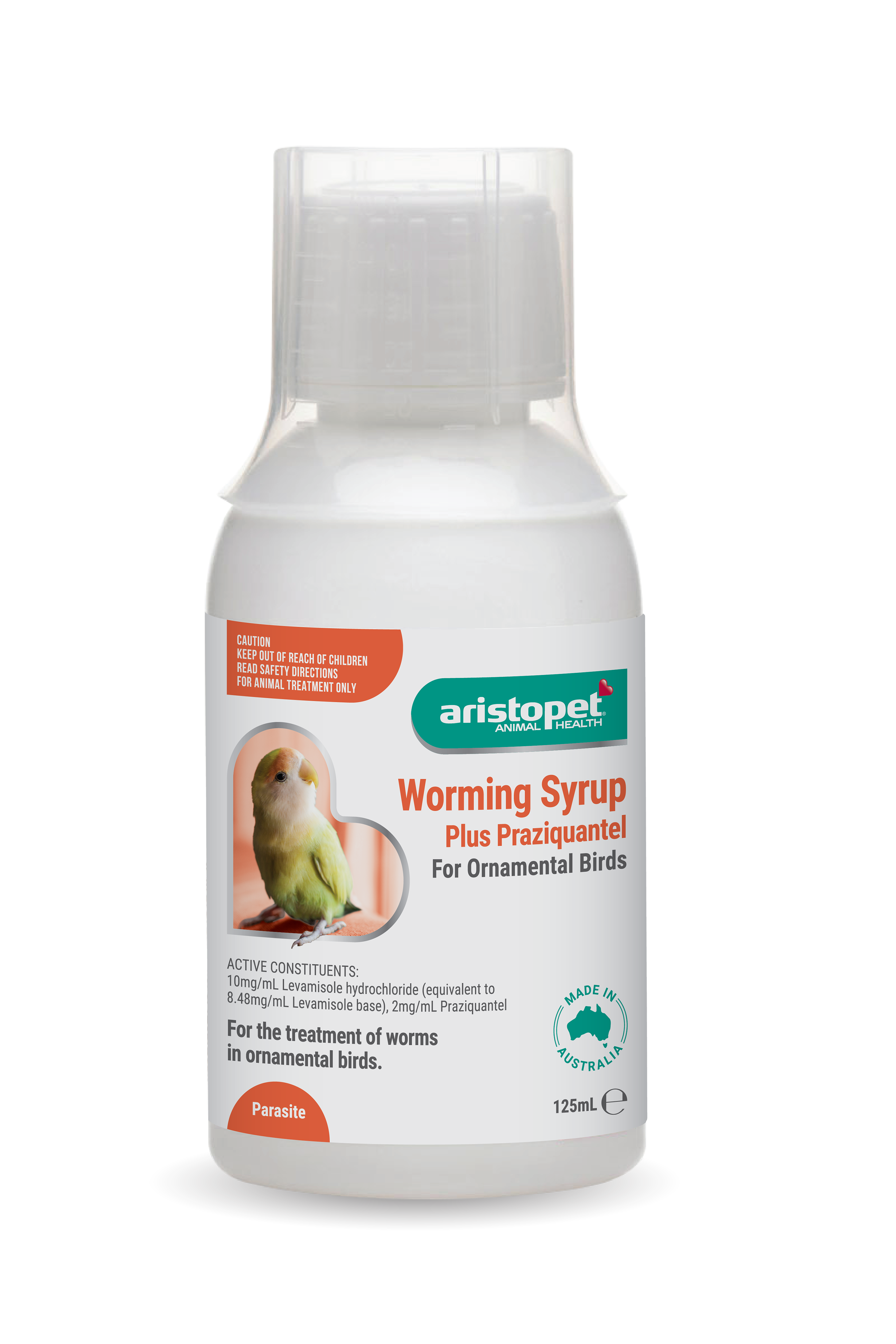 Aristopet Bird Wormer Plus Syrup 125ml
