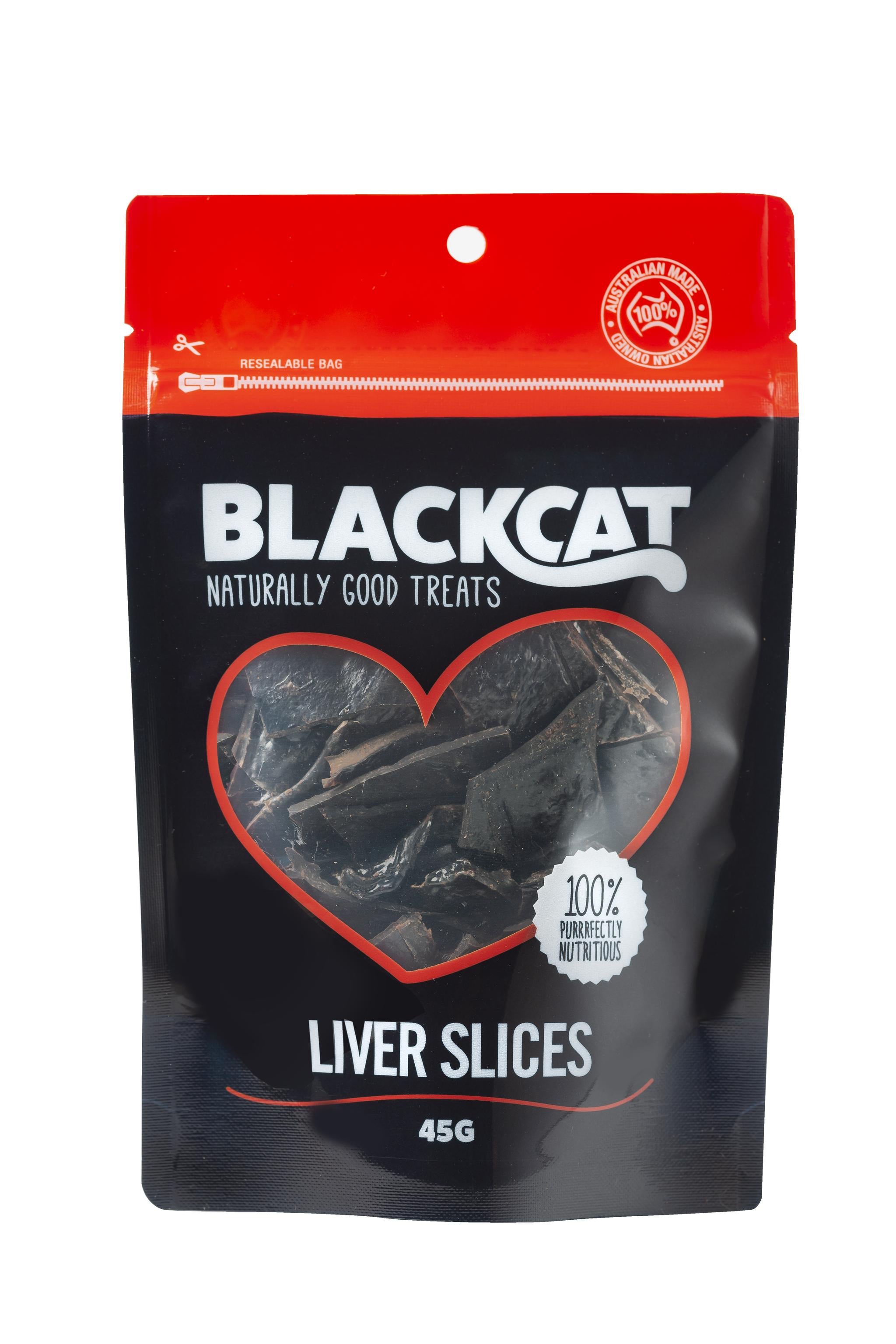 Blackcat Liver Slices Cat Treat 45g