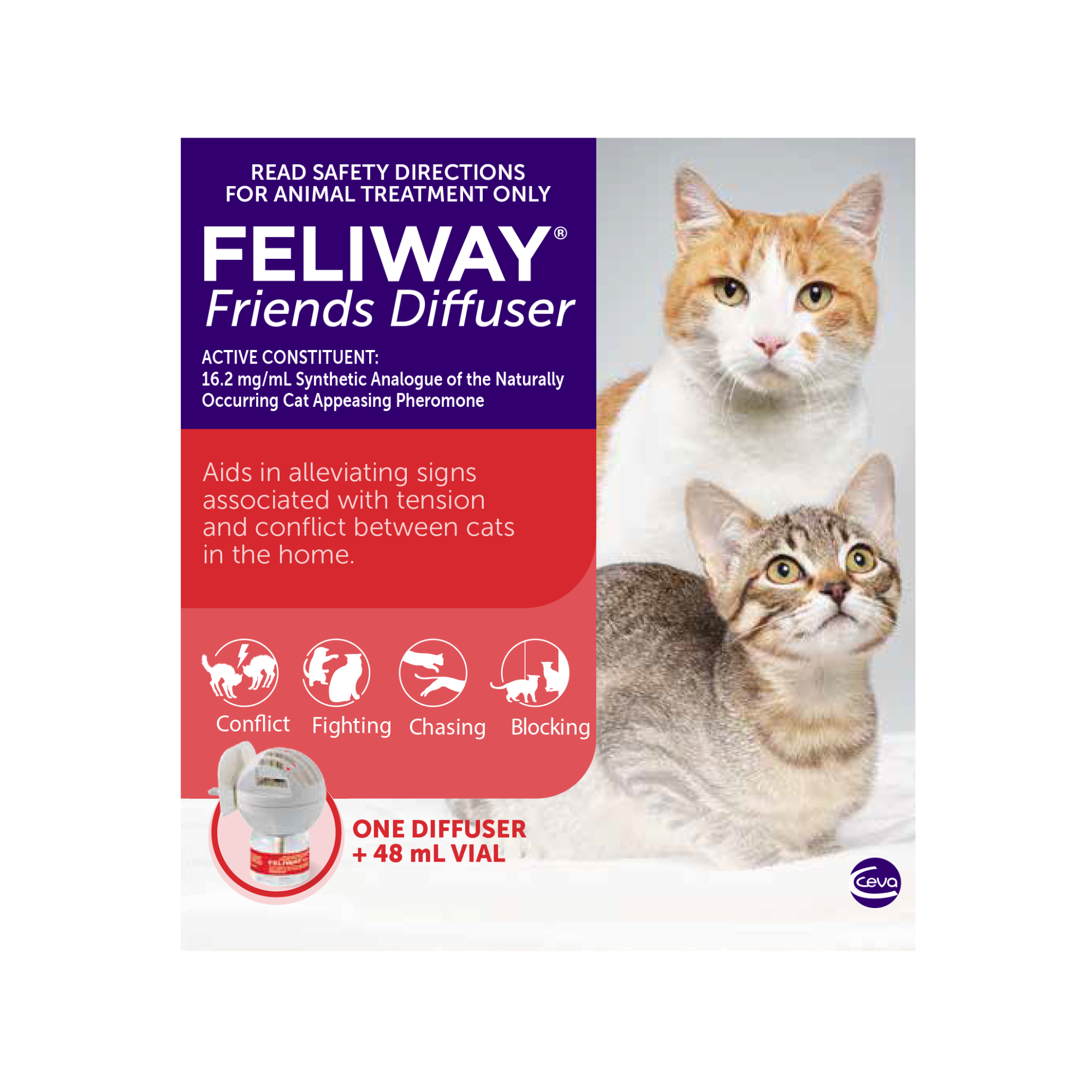 Feliway Friends Diffuser & Refill 48ml