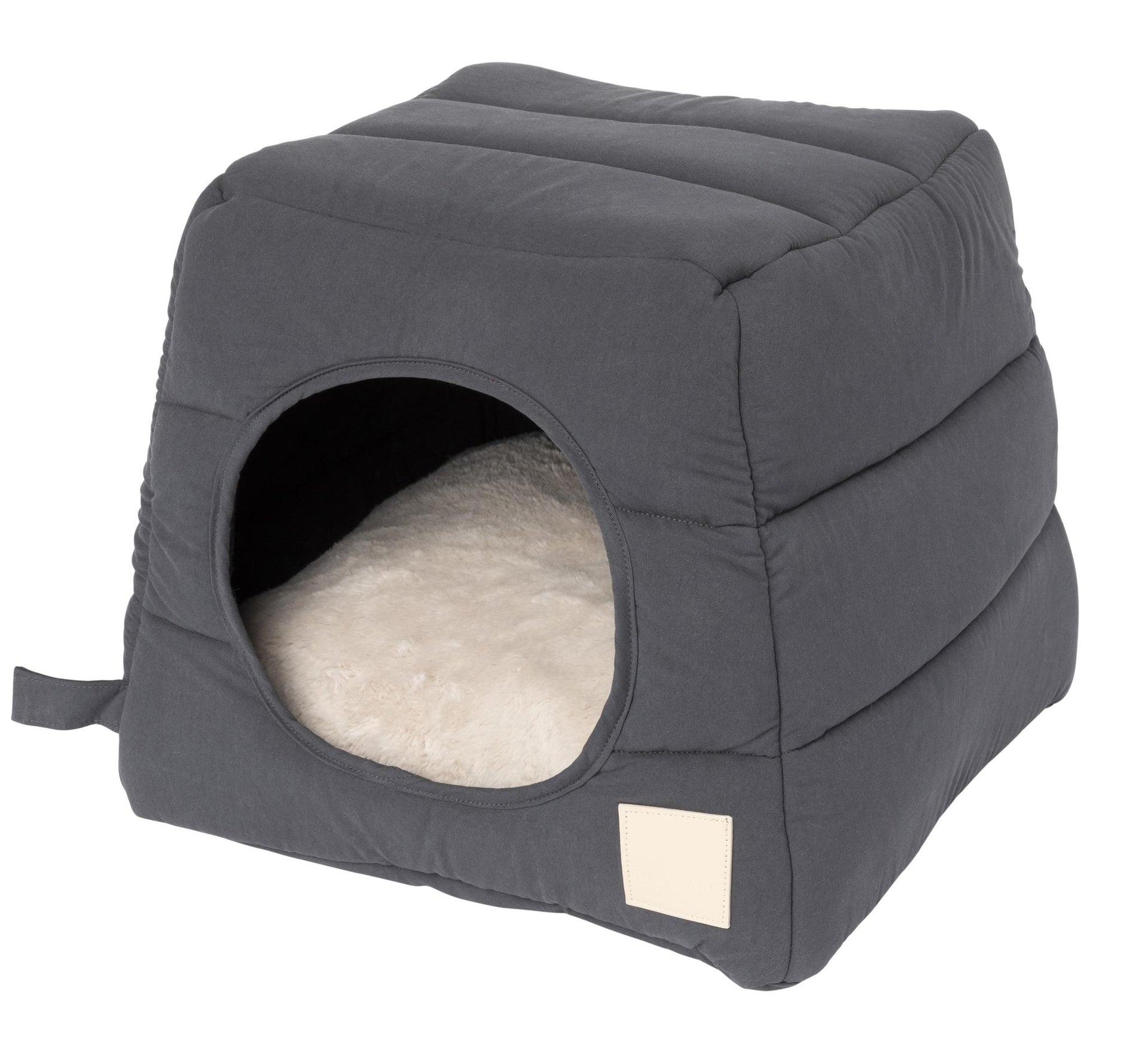 FuzzYard Life Cat Cubby Slate Grey