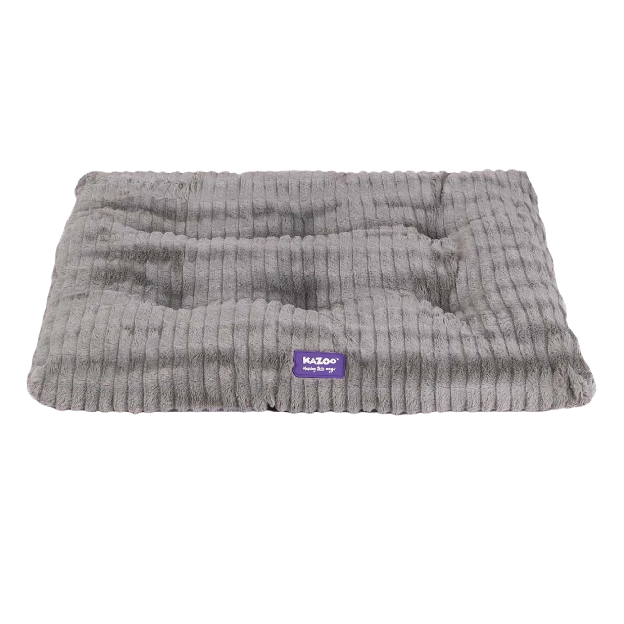 Kazoo Soft Dog Crate Cushion Storm Grey