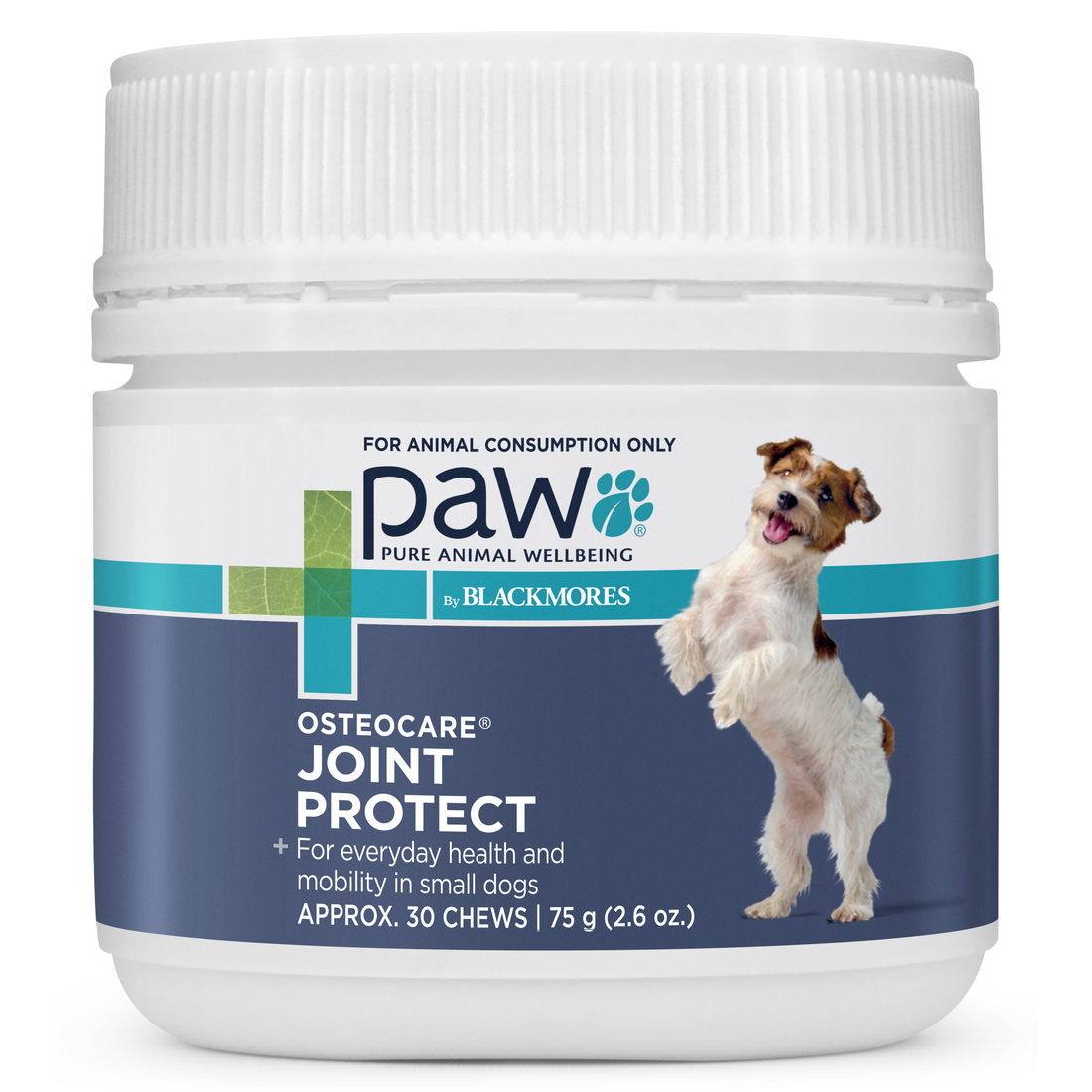 PAW By Blackmores Dog Supplement Osteocare Joint Protect Chews Mini 75