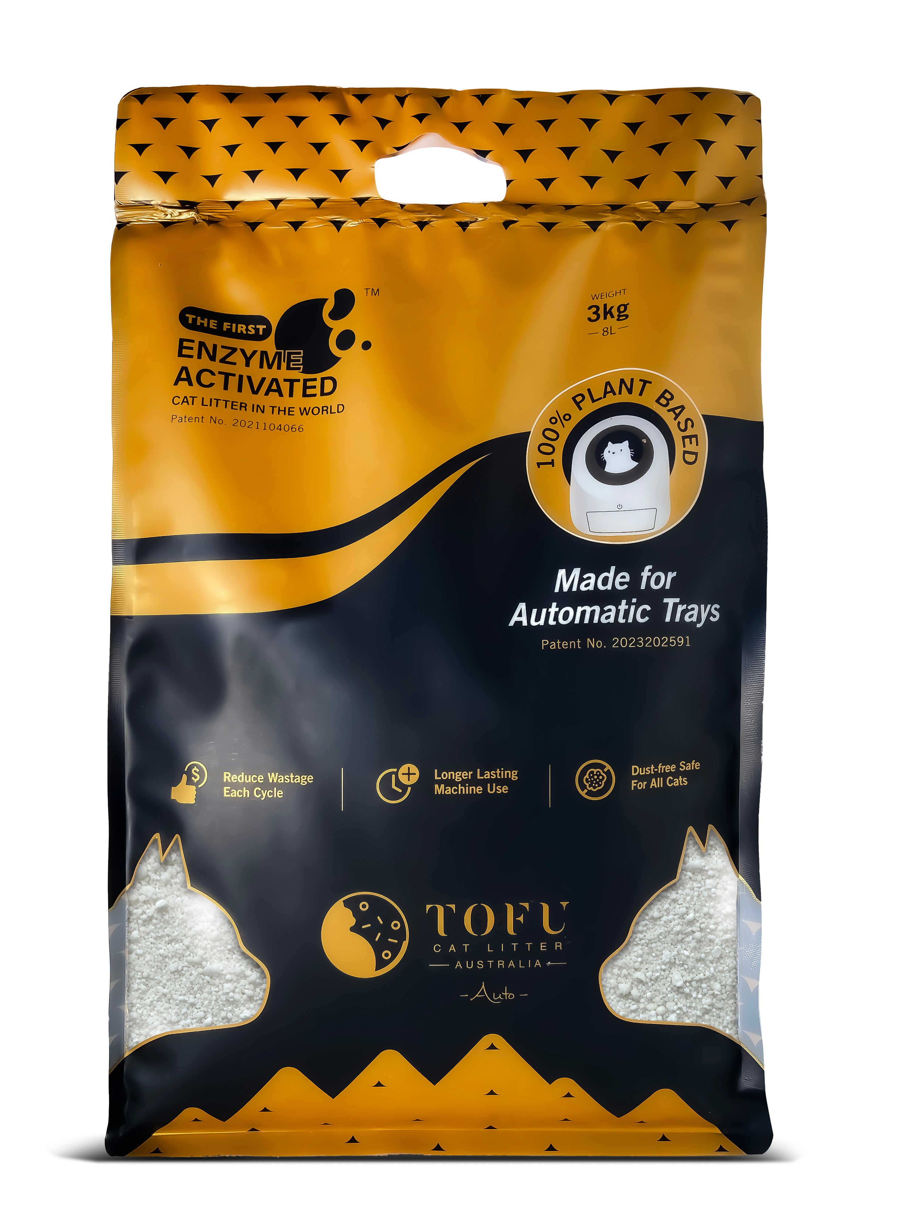 Tofu Cat Litter Australia Auto Cat Litter 3kg