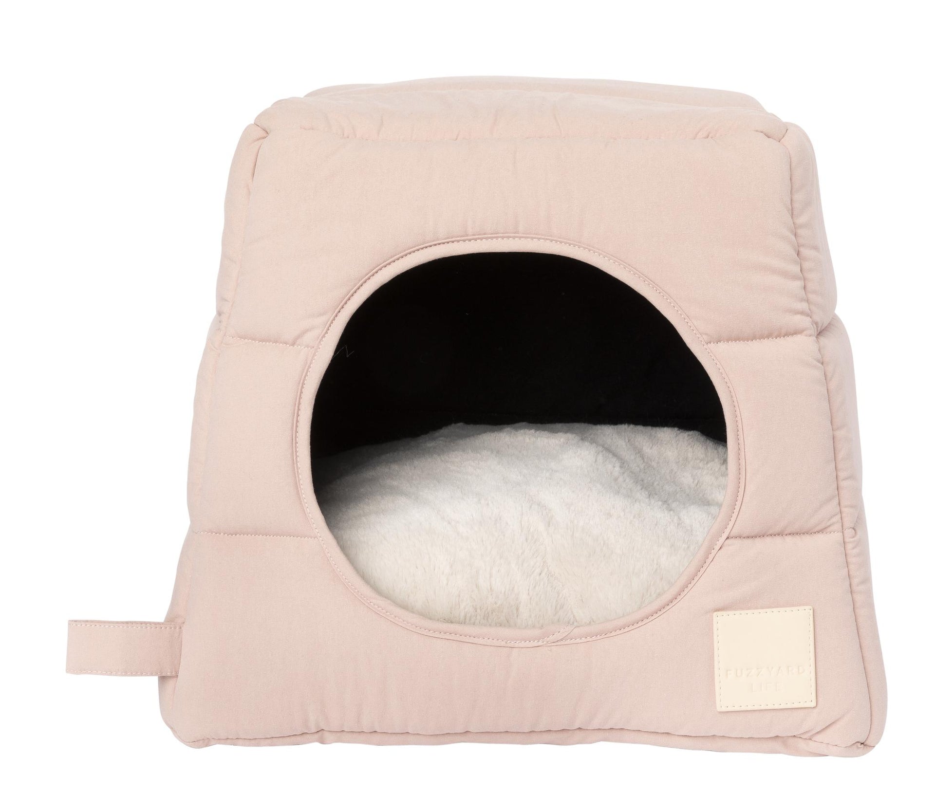 FuzzYard Life Cat Cubby Soft Blush