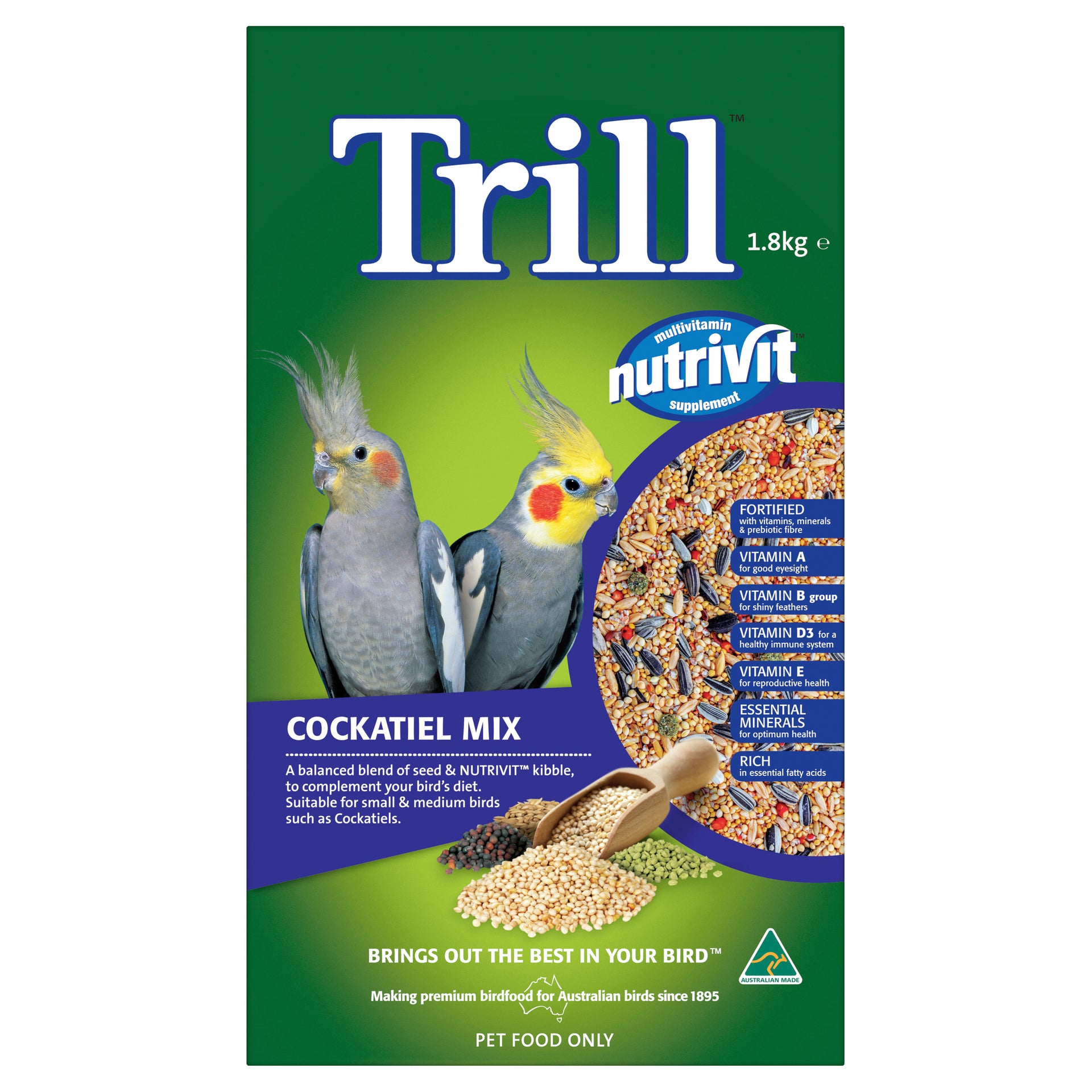 Trill Cockatiel Mix