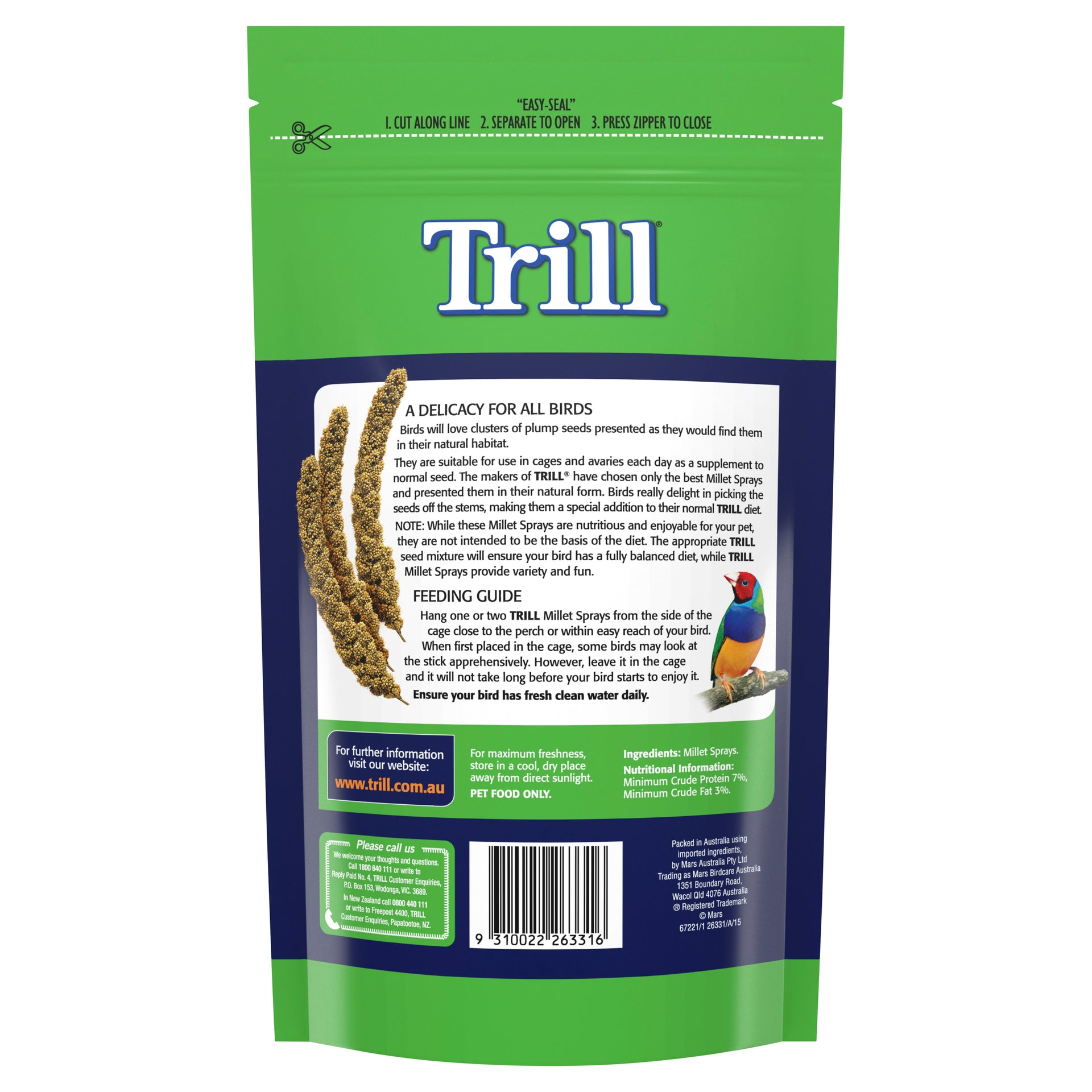 Trill Millet Sprays 150g