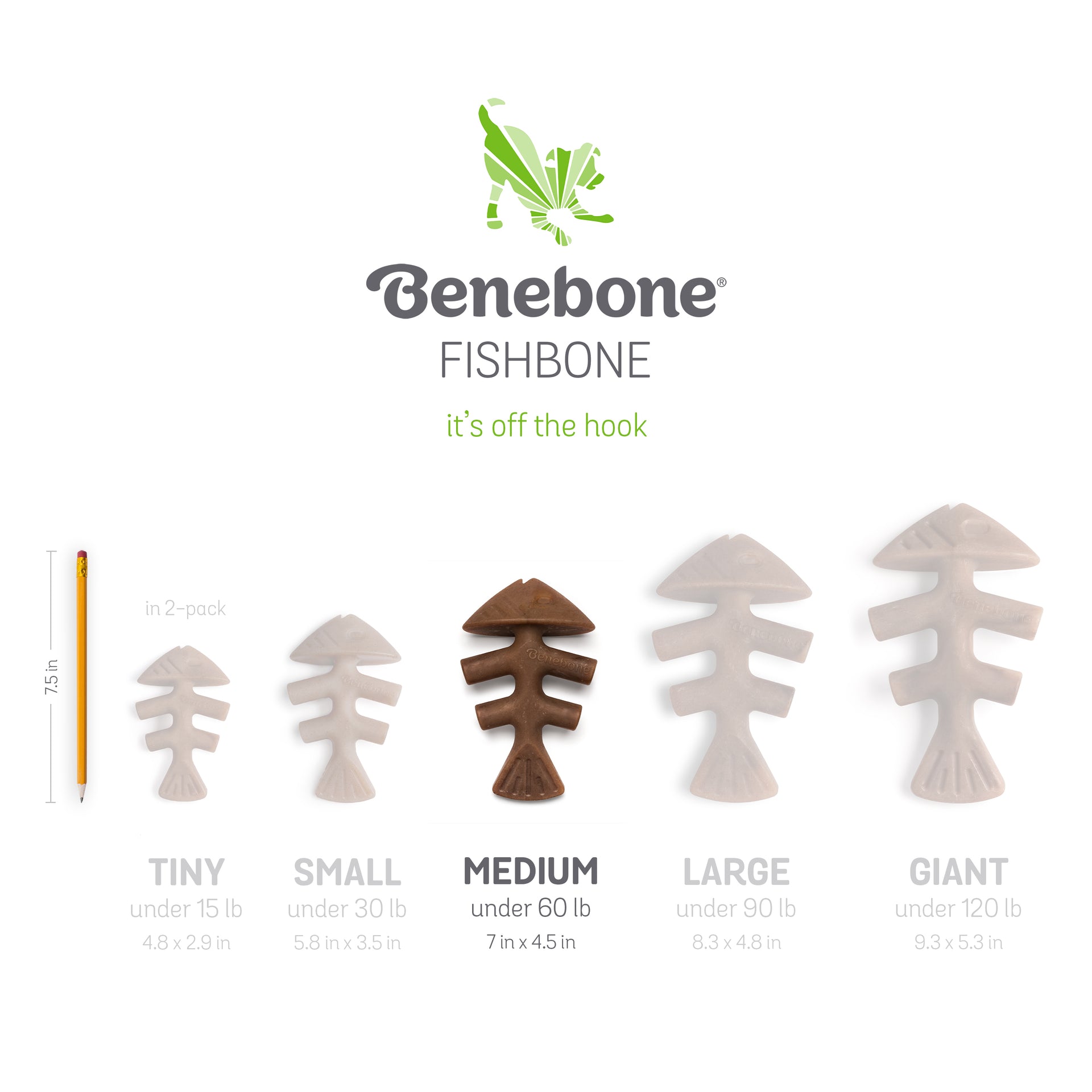 Benebone Fishbone Doy Toy